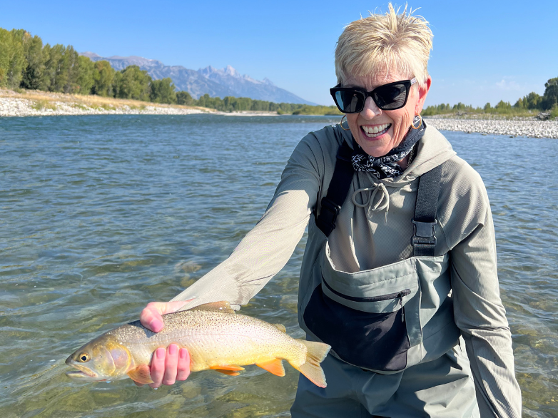 Guided Walk and Wade Fishing in Jackson Hole, Wyoming